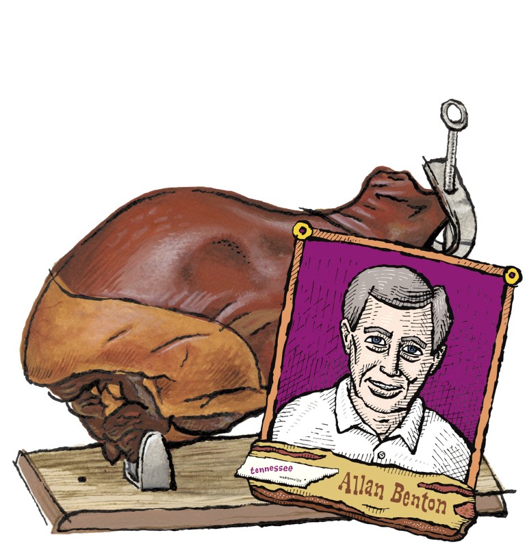 Allan Benton's Whole Country Ham from Tennessee for sale. Buy online at ...