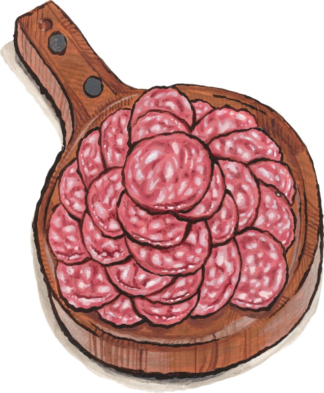 Rosette de Lyon Salami, Sliced for sale. Buy online at Zingerman's Mail ...