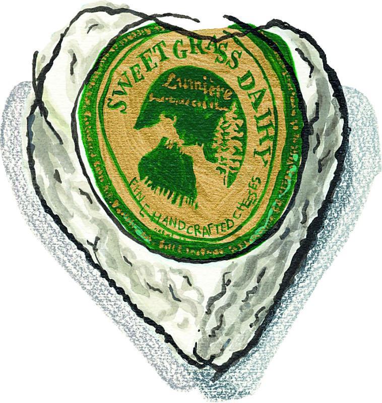 Heart-Shaped Green Hill Cheese from Sweet Grass Dairy for sale. Buy ...