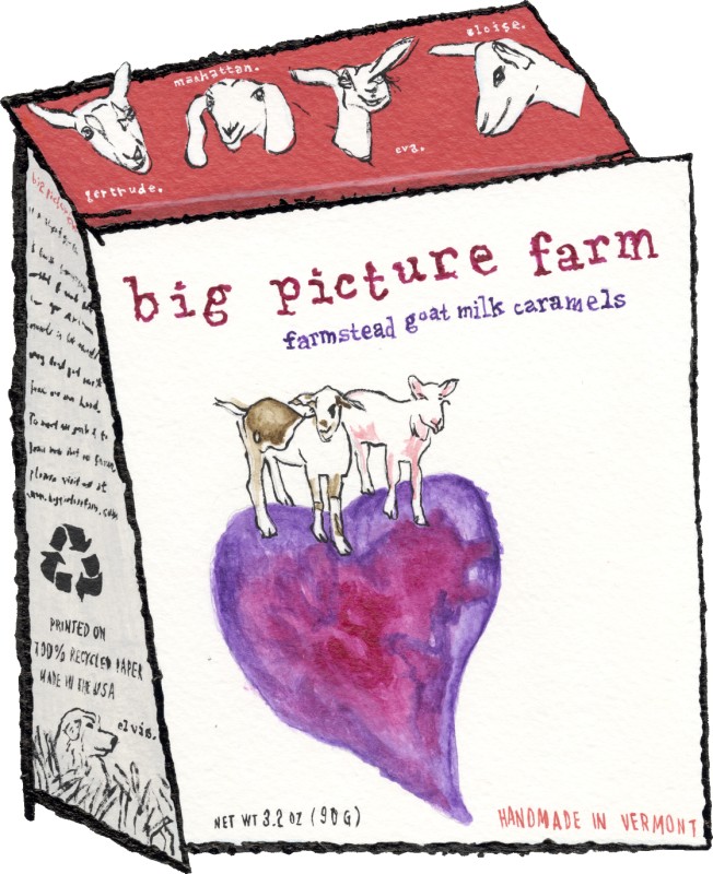 Raspberry Rhubarb Goat Milk Caramels for sale. Buy online at Zingerman ...