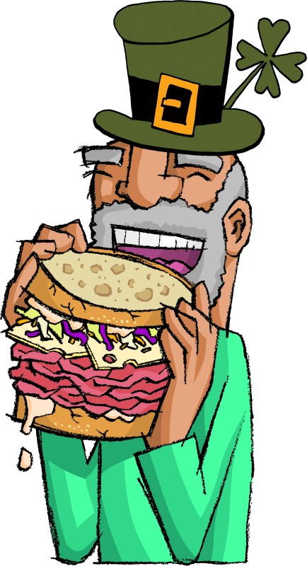 St. Patrick's Day Corned Beef Reuben Sandwich Kit for sale. Buy online ...